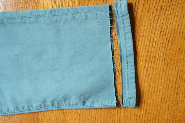 How to Sew an Original Jean Hem | Hey, Girlfriend!