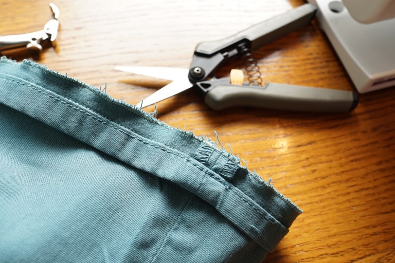 How to Sew an Original Jean Hem | Hey, Girlfriend!